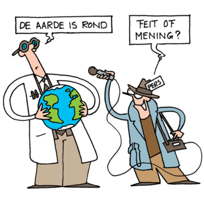 Wetenschap, veel meer dan een mening - Biowetenschappen & Maatschappij